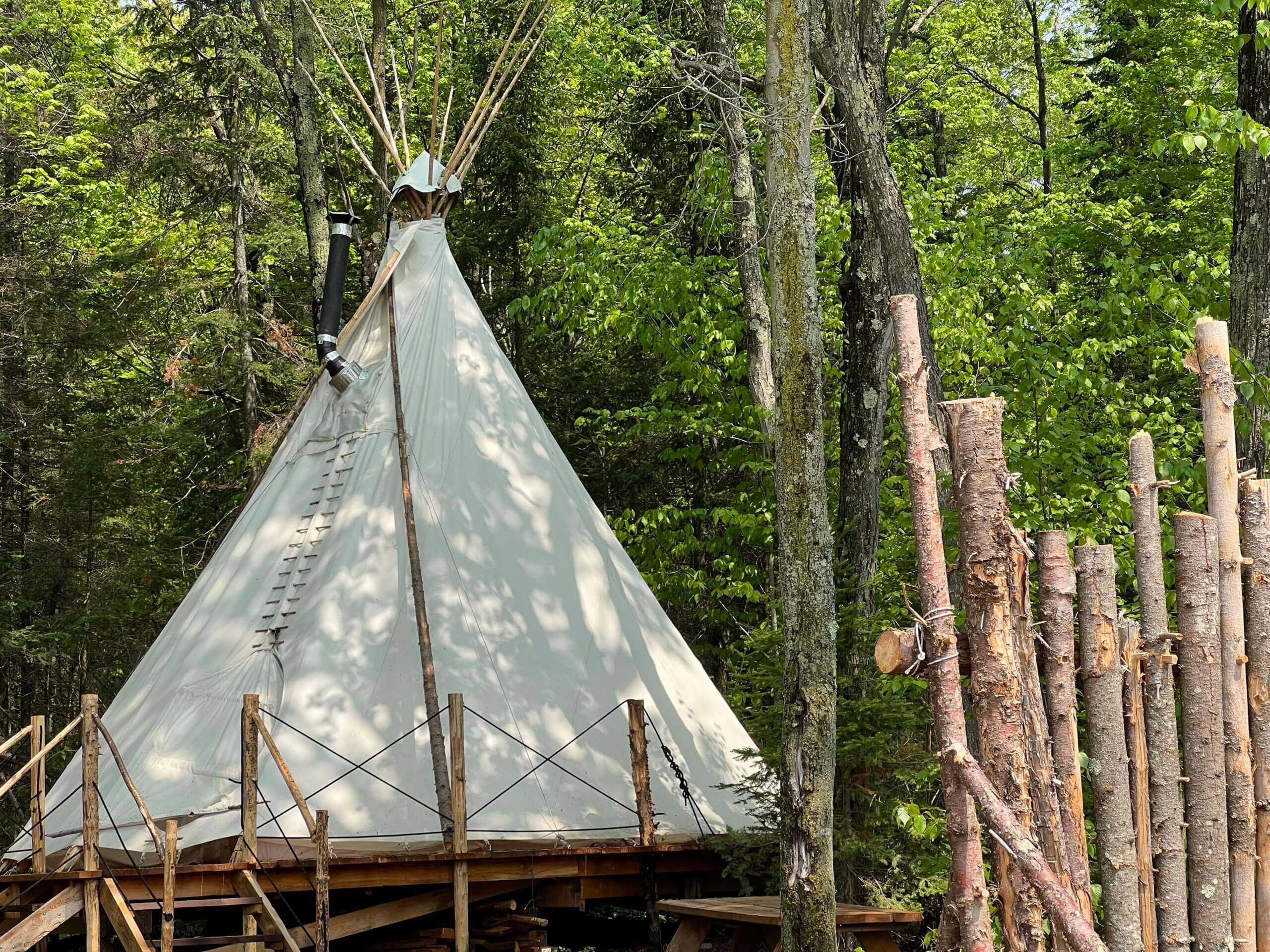 Tipi en foret (#5) | ULM Québec